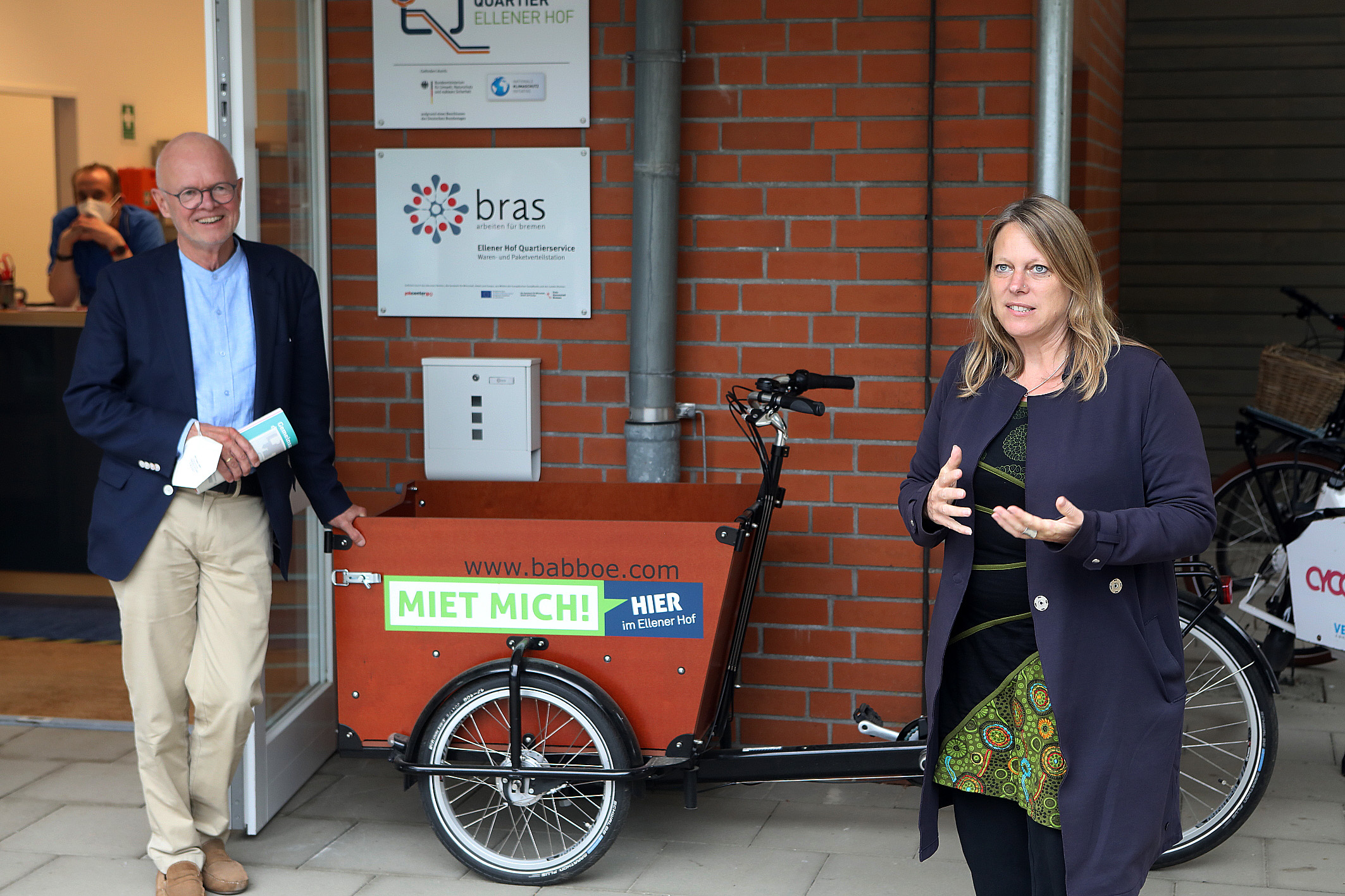 Mehr Komfort per Rad und zu Fuß: Das Fahrradquartier Ellener Hof ist ...